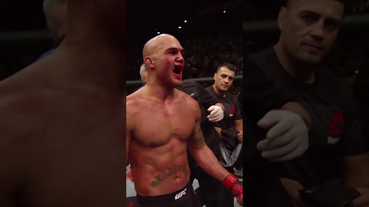 Was this the grossest MMA moment ever? 🤢 #ufcglorydays | jitseasy